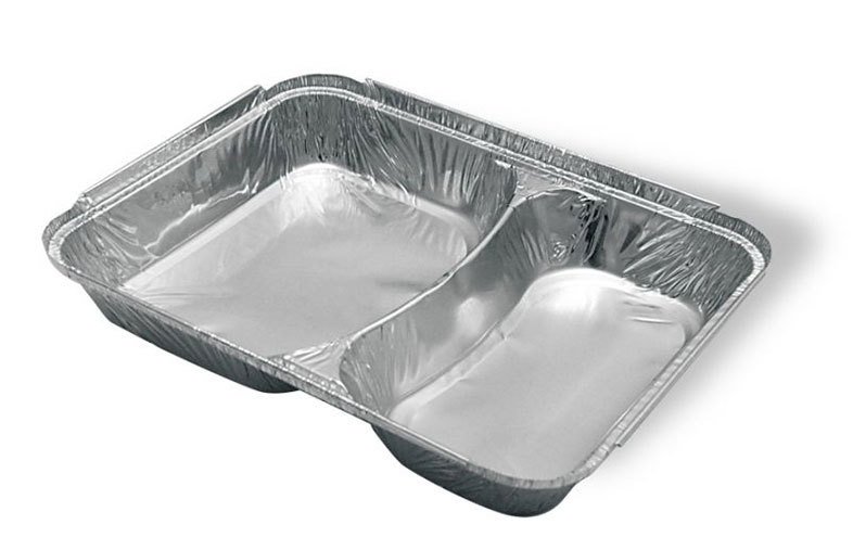 Aluminum 3-Compartment Bowl - Kırıktaş Packaging