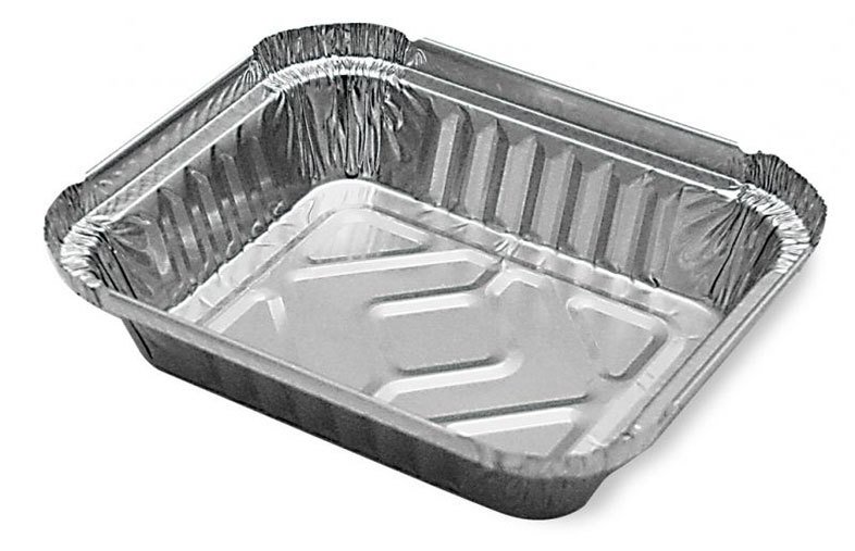 Aluminum Small Oval Tray - Kırıktaş Packaging